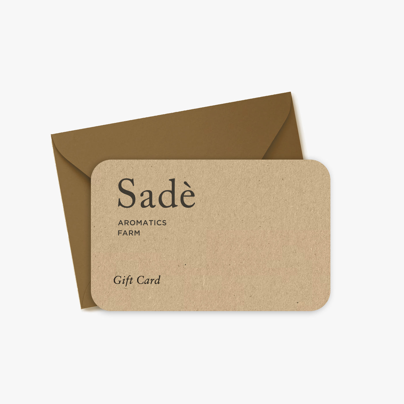 כרטיס מתנה – SADE Aromatic
